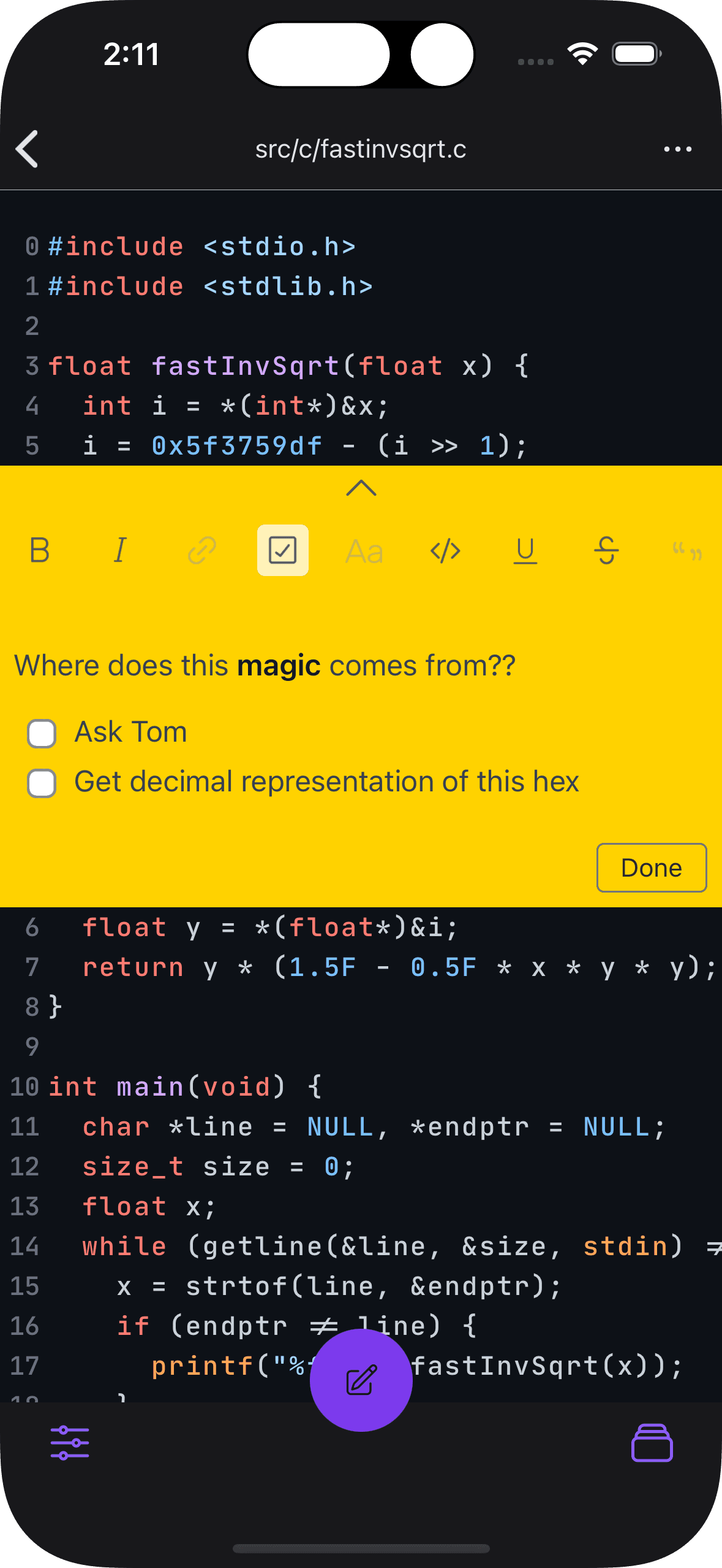 CodeReader - The Ultimate Mobile Code Reading and Note-Taking App
